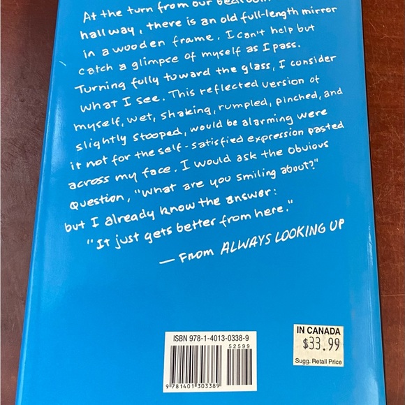 Michael J. Fox | Accents | Always Looking Up By Michael J Fox Hardcover ...
